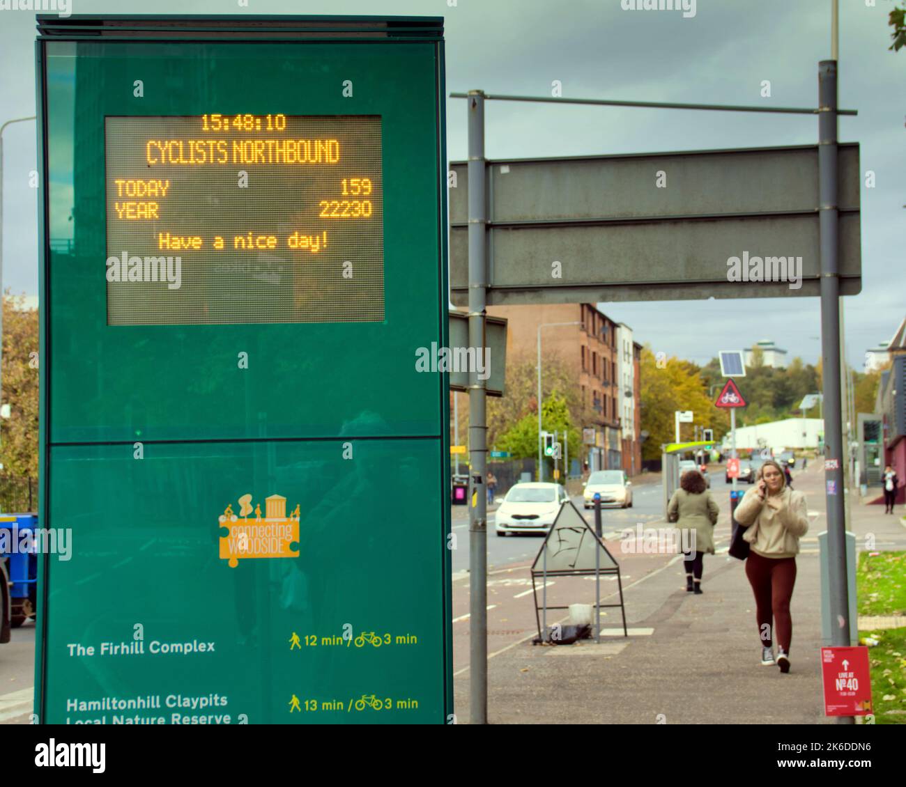 Glasgow, Scotland, UK 13th October, 2022 The.City is first in the UK to ...