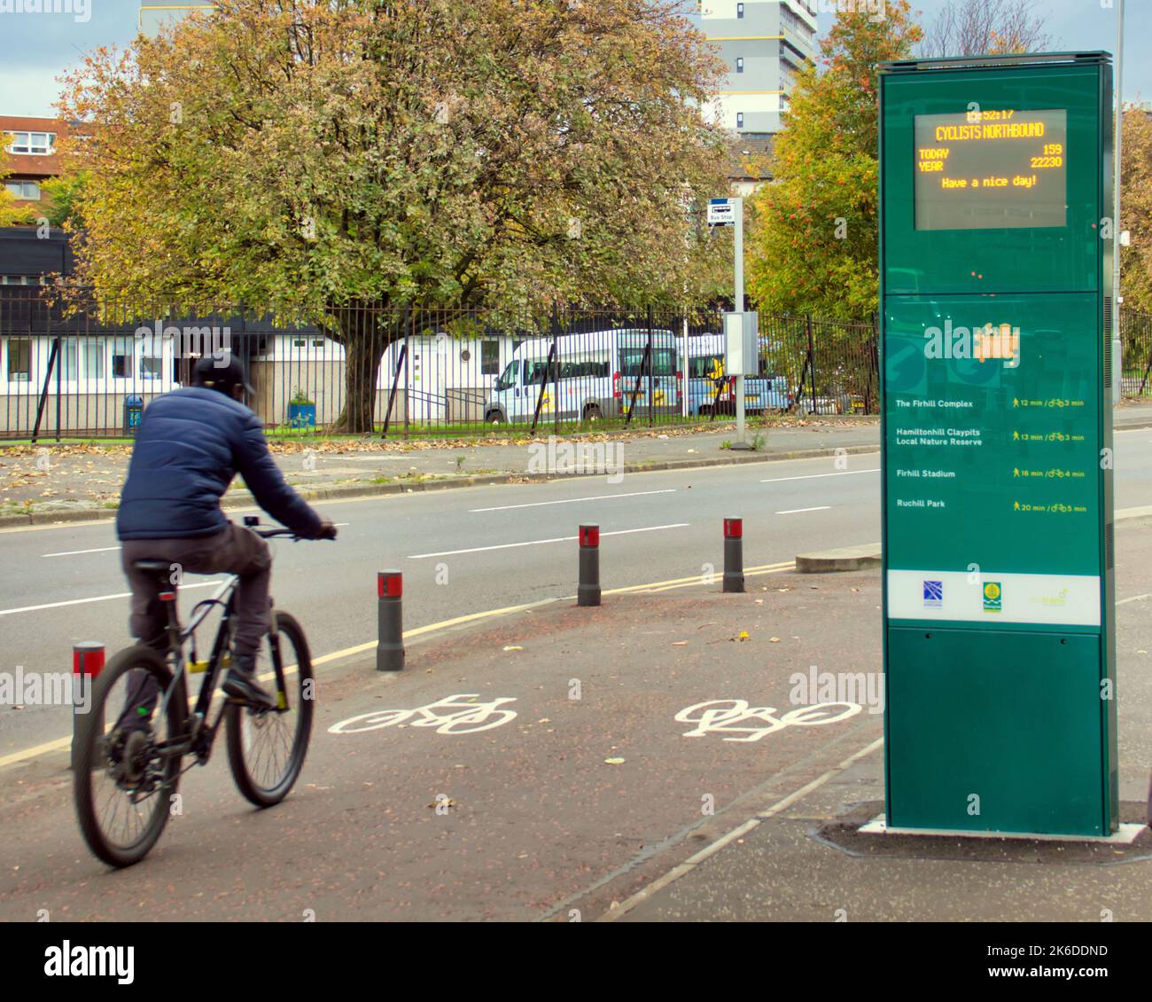 Glasgow, Scotland, UK 13th October, 2022 The.City is first in the UK to ...