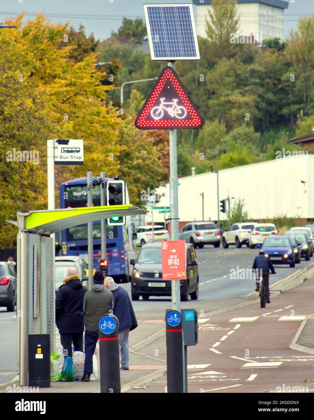 Glasgow, Scotland, UK 13th October, 2022 The.City is first in the UK to ...