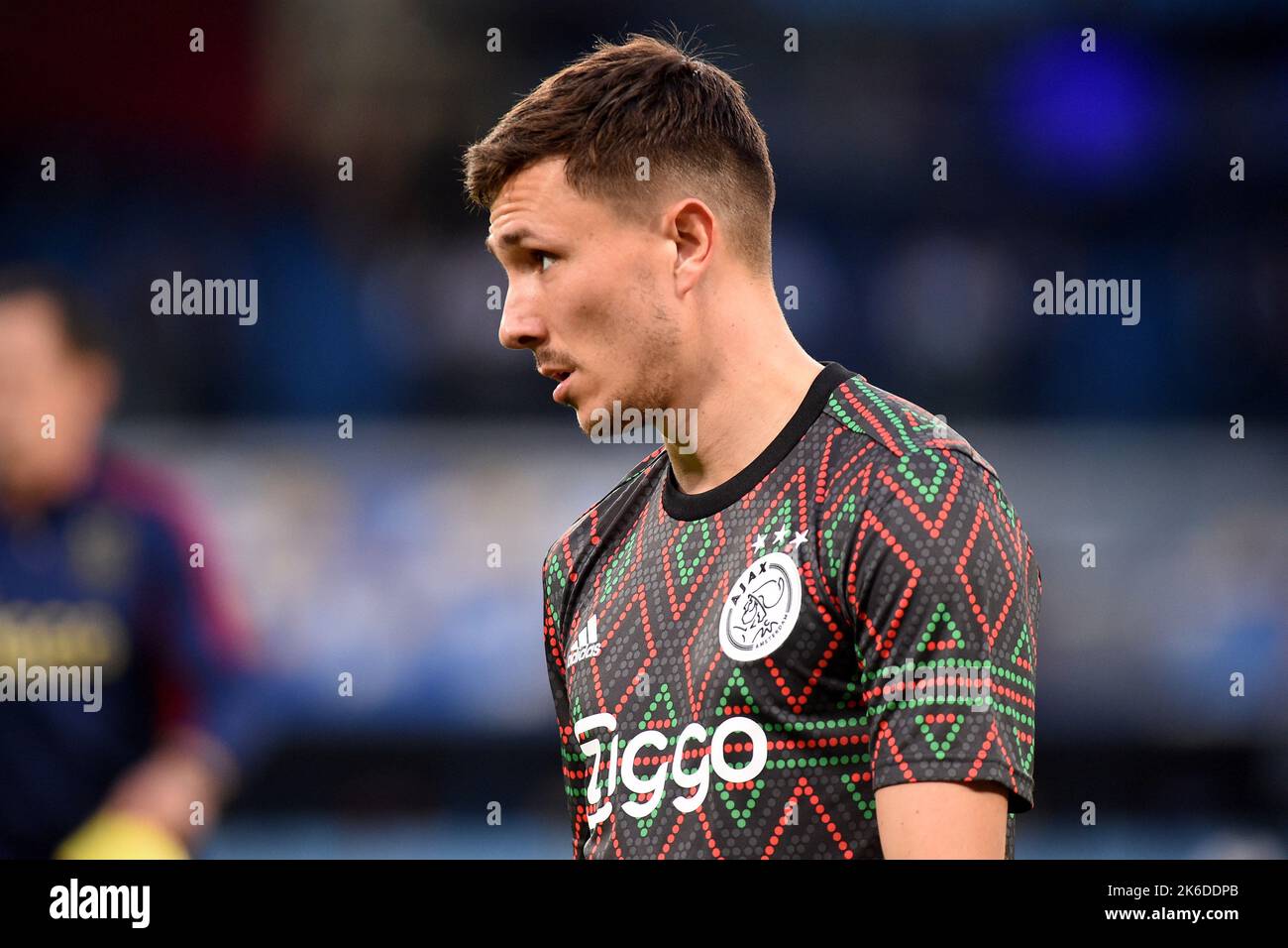 Naples, Italy. 12 Oct, 2022. Steven Berghuis of Ajax during the Uefa ...
