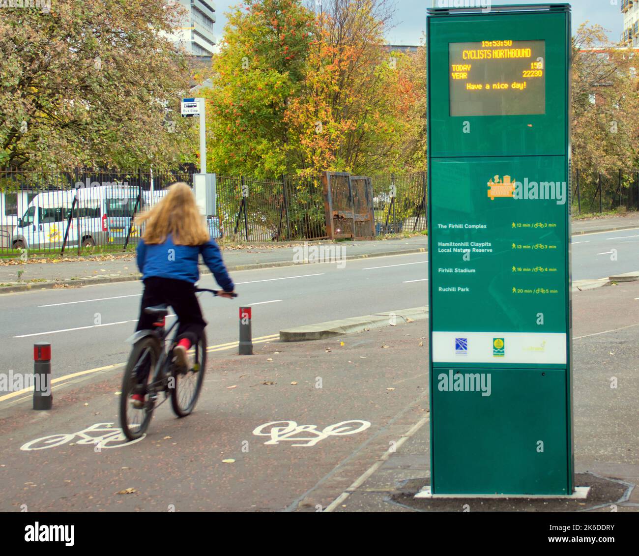 Glasgow, Scotland, UK 13th October, 2022 The.City is first in the UK to ...