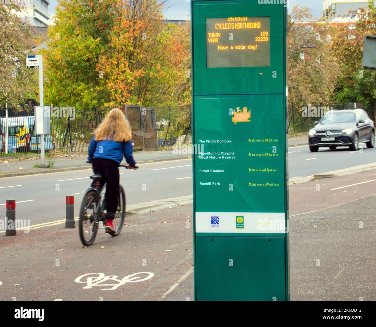 Glasgow, Scotland, UK 13th October, 2022 The.City is first in the UK to ...