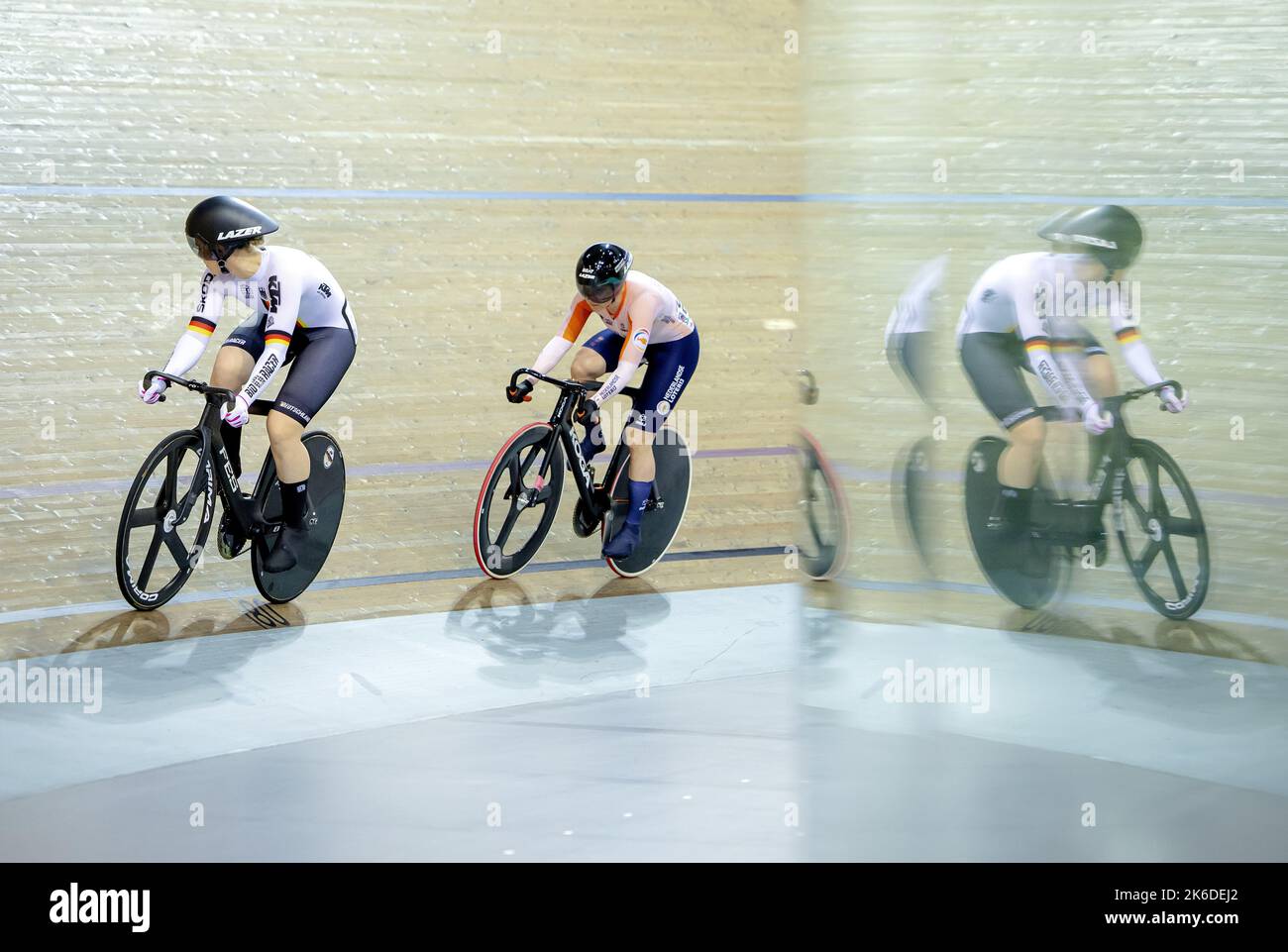 SAINT-QUENTIN-EN-YVELINES - Laurine van Riessen in action against ...