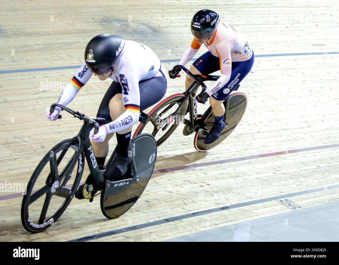 SAINT-QUENTIN-EN-YVELINES - Laurine van Riessen in action against ...