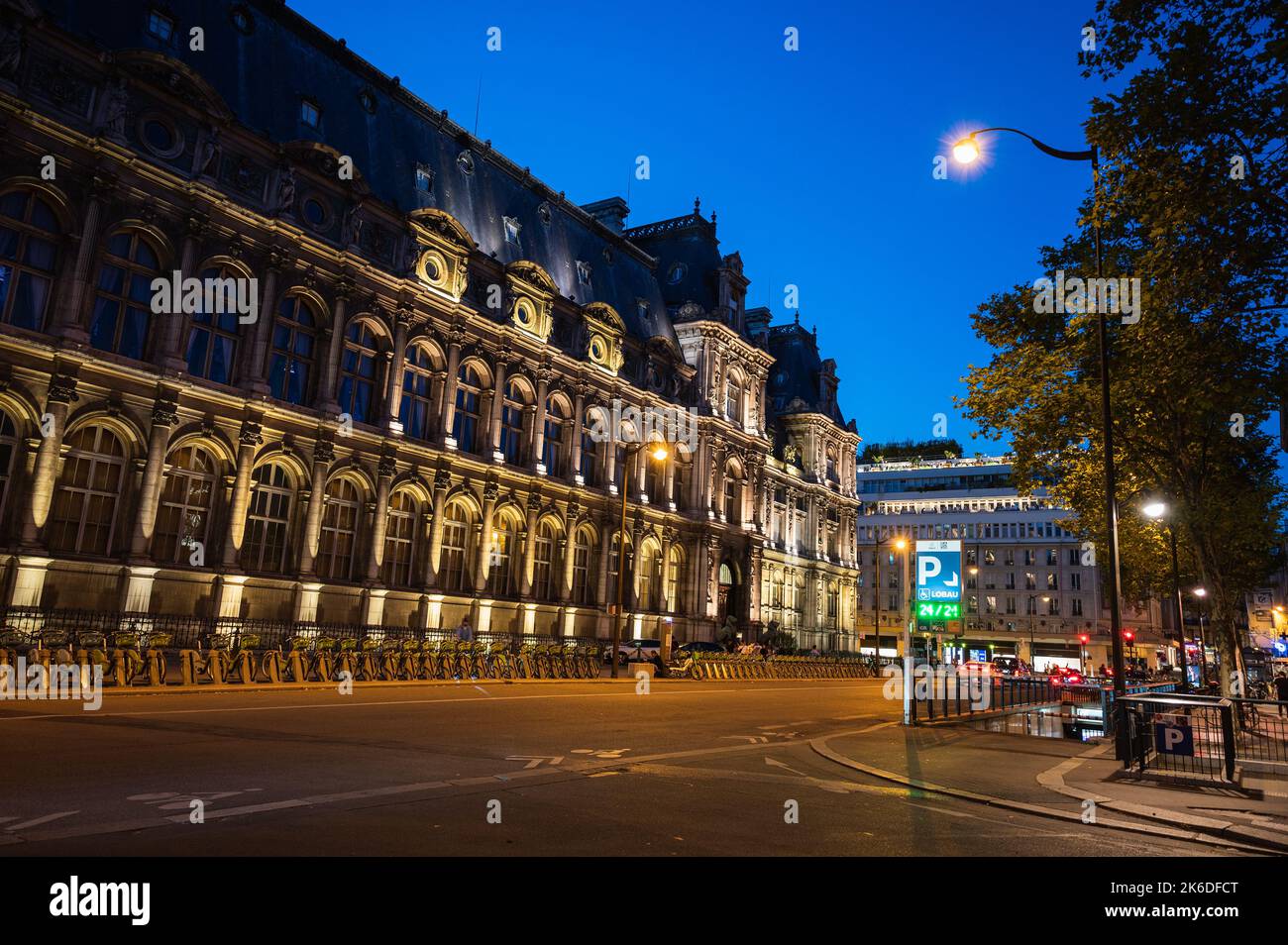 Paris, France - August 27 2022: Paris Tourism Office is in the north ...