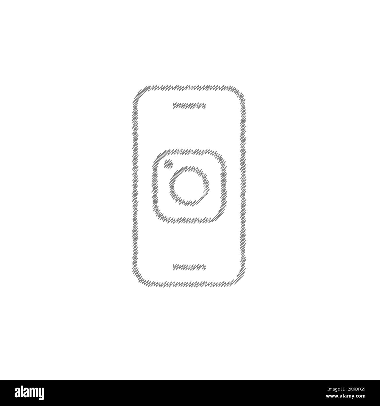 Photographing with smart phone Black and White Stock Photos & Images ...