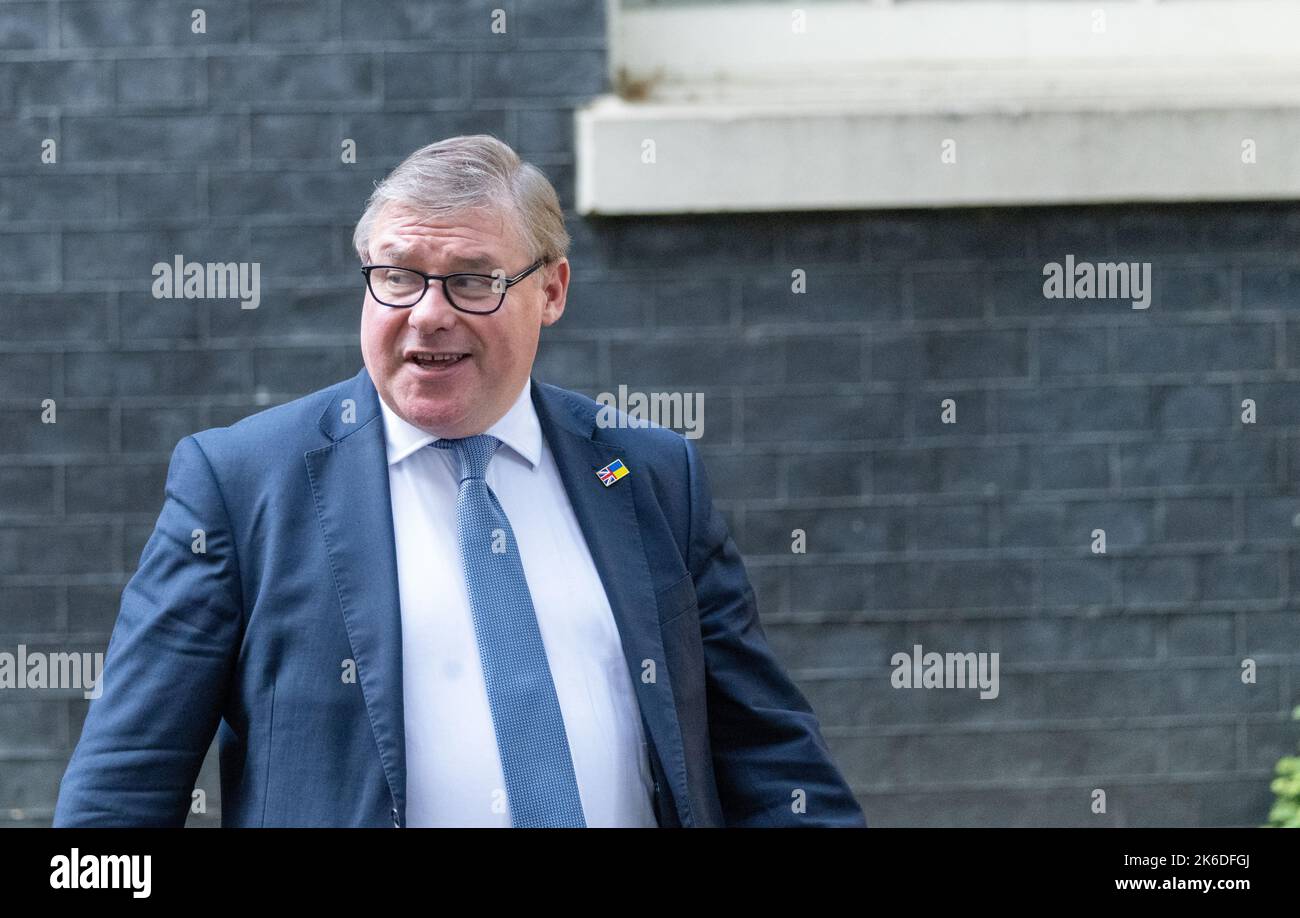 London, UK. 13th Oct, 2022. Mark Francois, MP for Wickford and Rayleigh ...