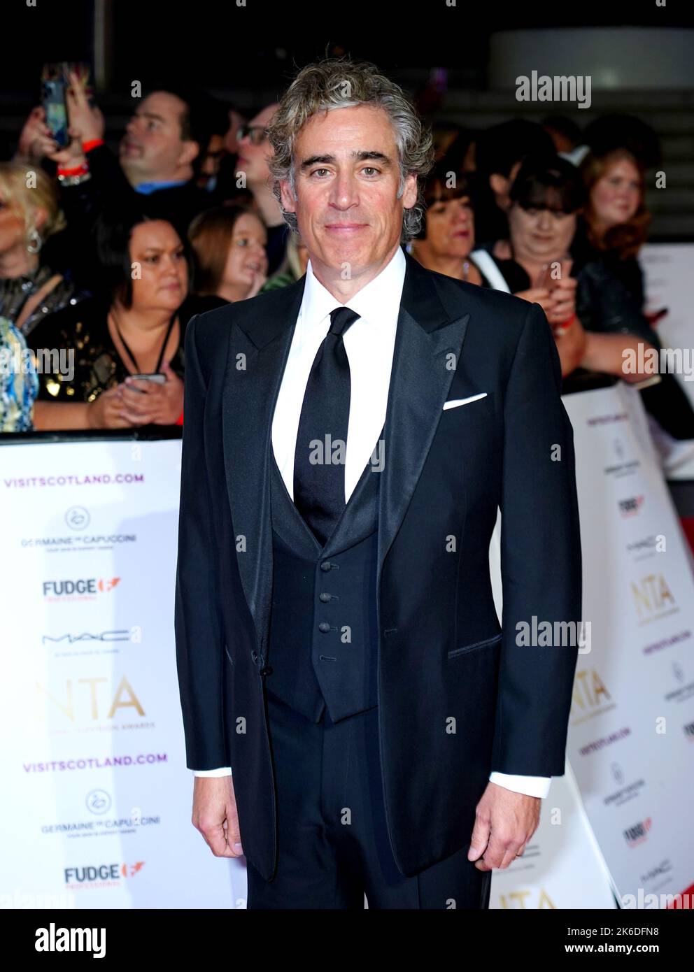 Stephen Mangan attending the National Television Awards 2022 held at ...