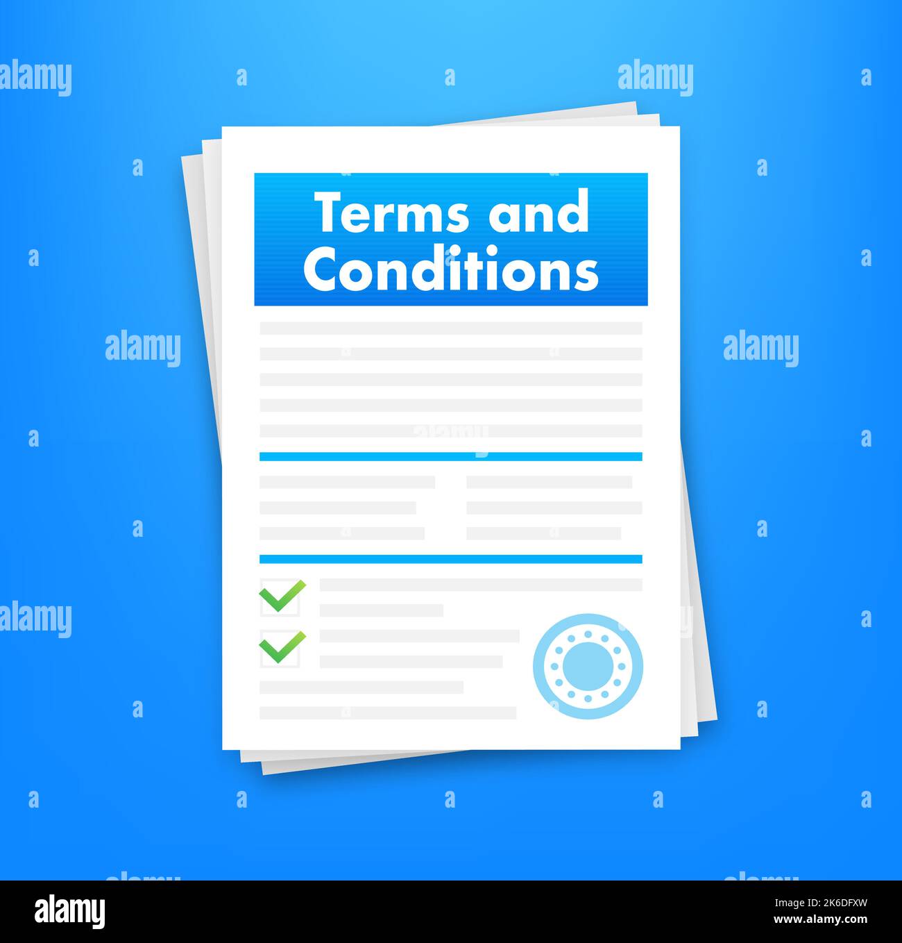 Terms and conditions. Protecting personal data. Document paper ...