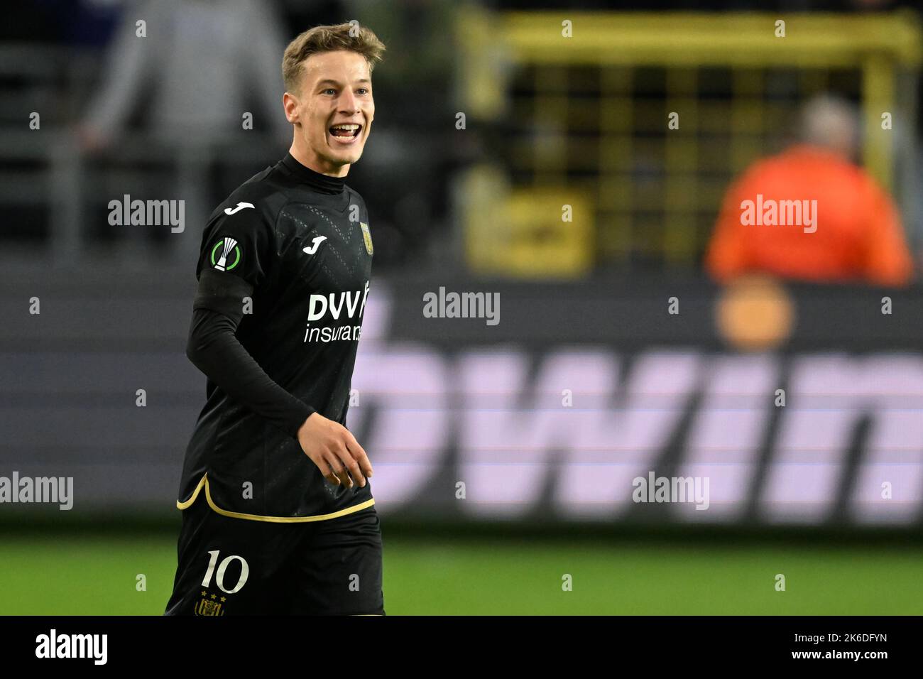 BRUSSELS - Yari Verschaeren of RSC Anderlecht during the UEFA ...