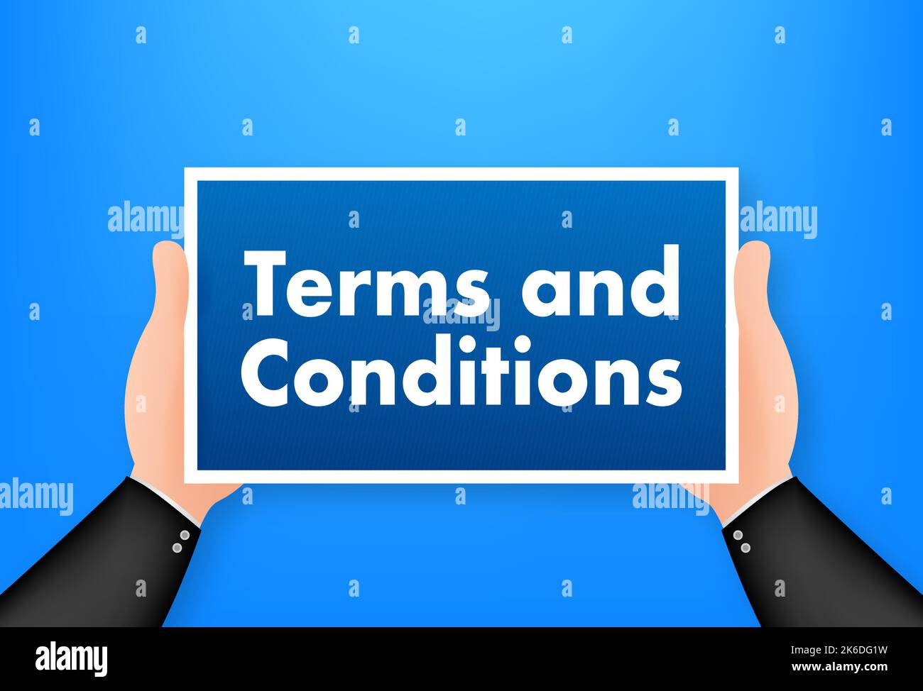 Terms and conditions. Protecting personal data. Document paper ...