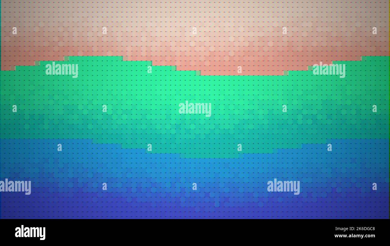 Floating lines pixelated 8 bit 80s vintage geometrical trendy ...