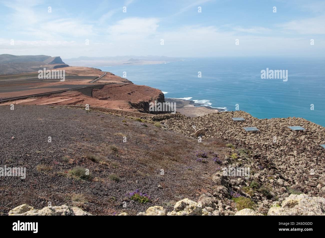View from Mirador del Rio, Lanzarote, Canary Islands. This viewpoint ...