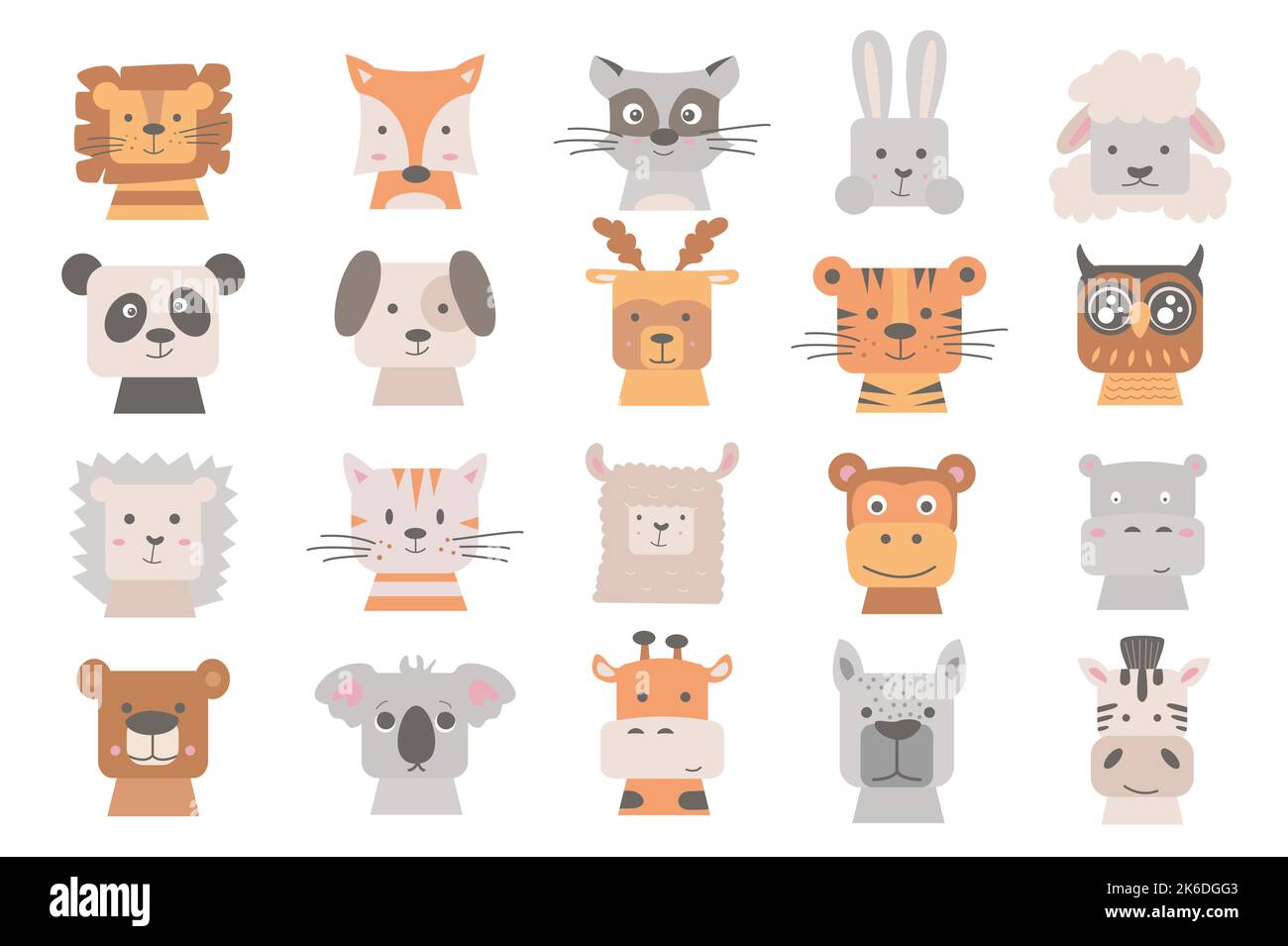 Raccoon fox bear in Cut Out Stock Images & Pictures - Alamy