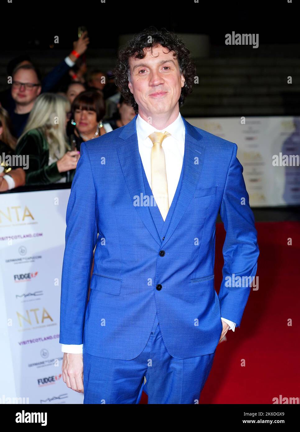 Darragh Ennis attending the National Television Awards 2022 held at the ...