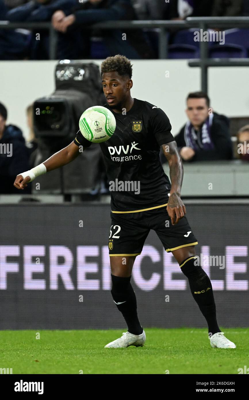 BRUSSELS - Michael Murillo of RSC Anderlecht during the UEFA Conference ...