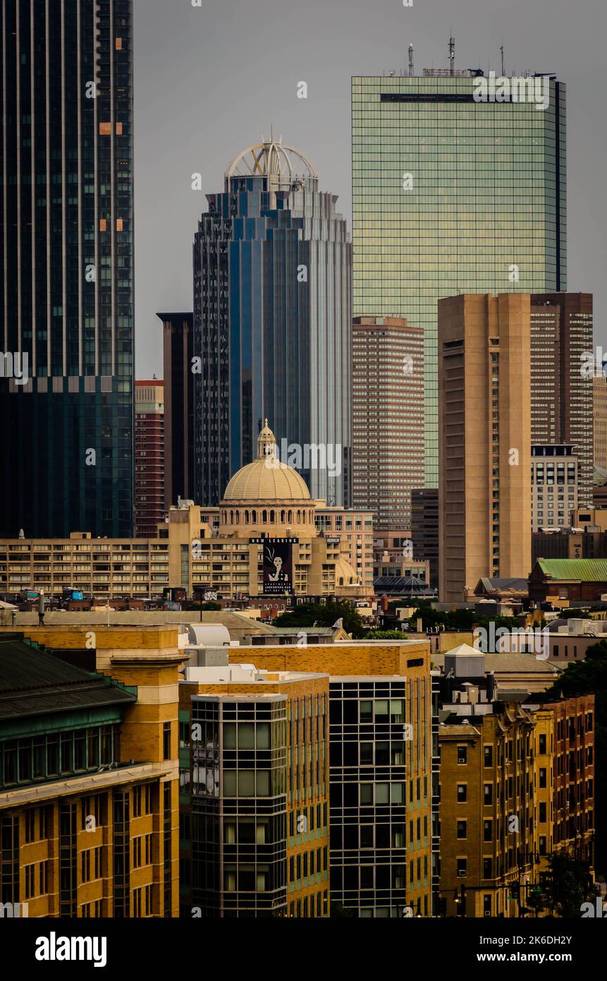 Bostons skyscrapers hi-res stock photography and images - Alamy
