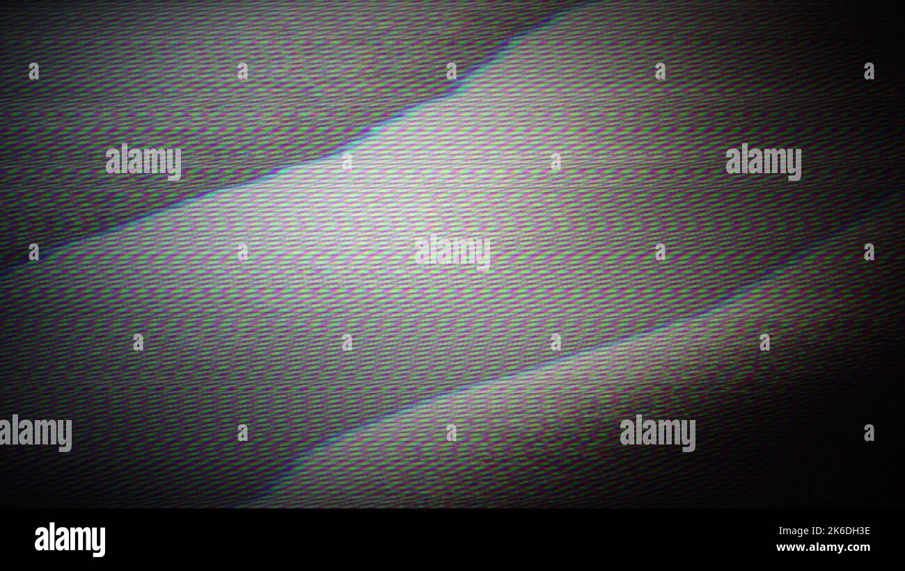 Transforming dynamic cyberpunk bad tv effect, noisy psychedelic ...