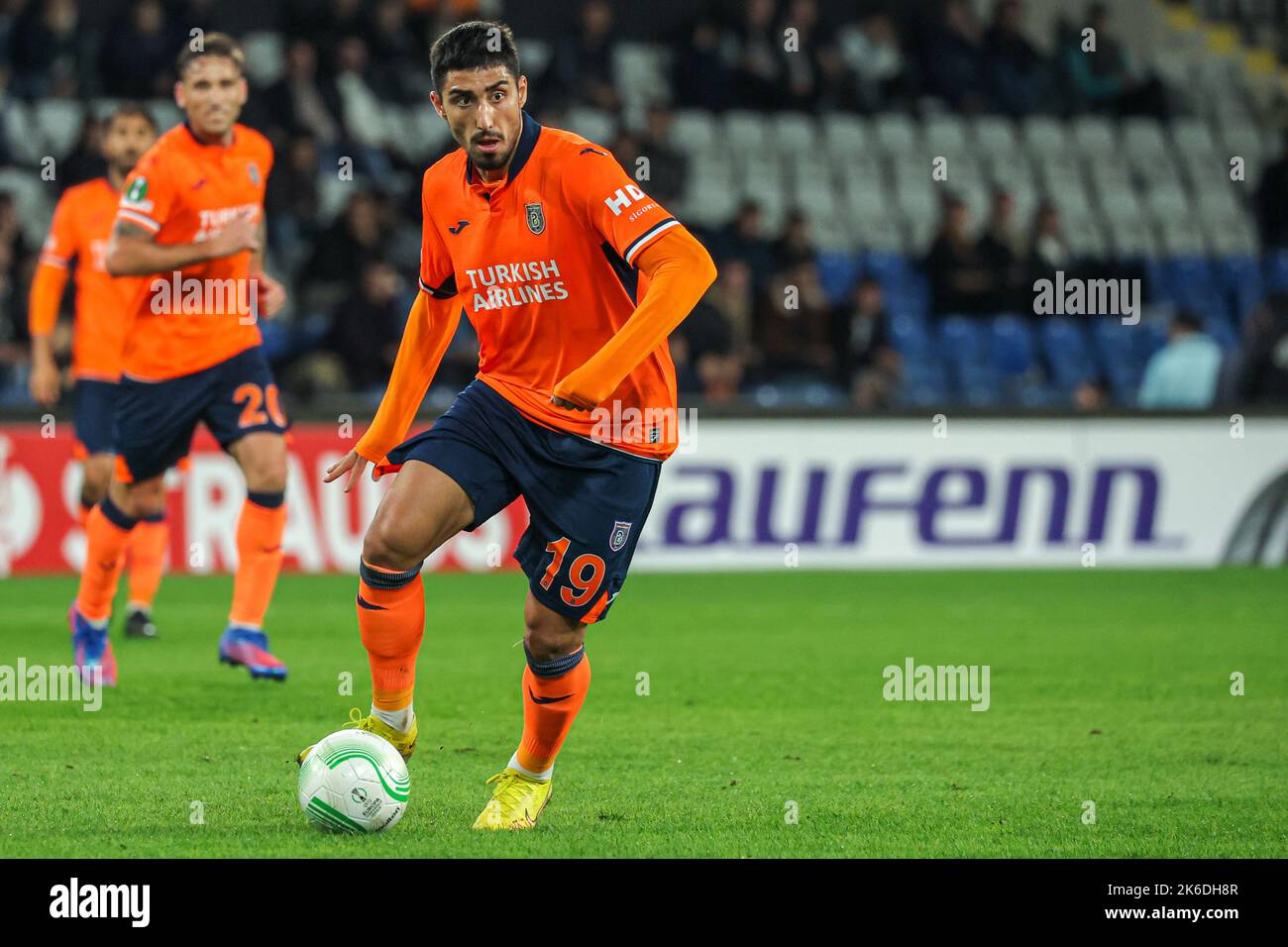 ISTANBUL, TURKIYE - OCTOBER 13: Berkay Ozcan of Basaksehir FK during ...