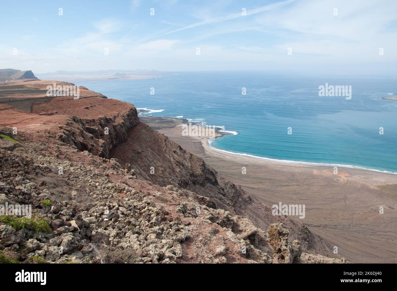 View from Mirador del Rio, Lanzarote, Canary Islands. This viewpoint ...