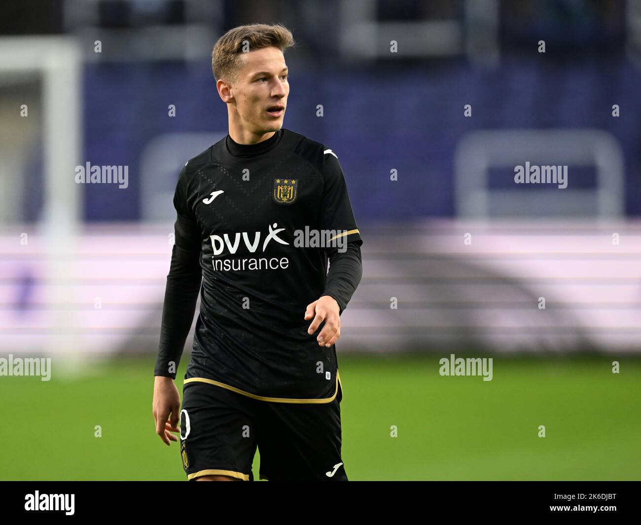 BRUSSELS - Yari Verschaeren of RSC Anderlecht during the UEFA ...