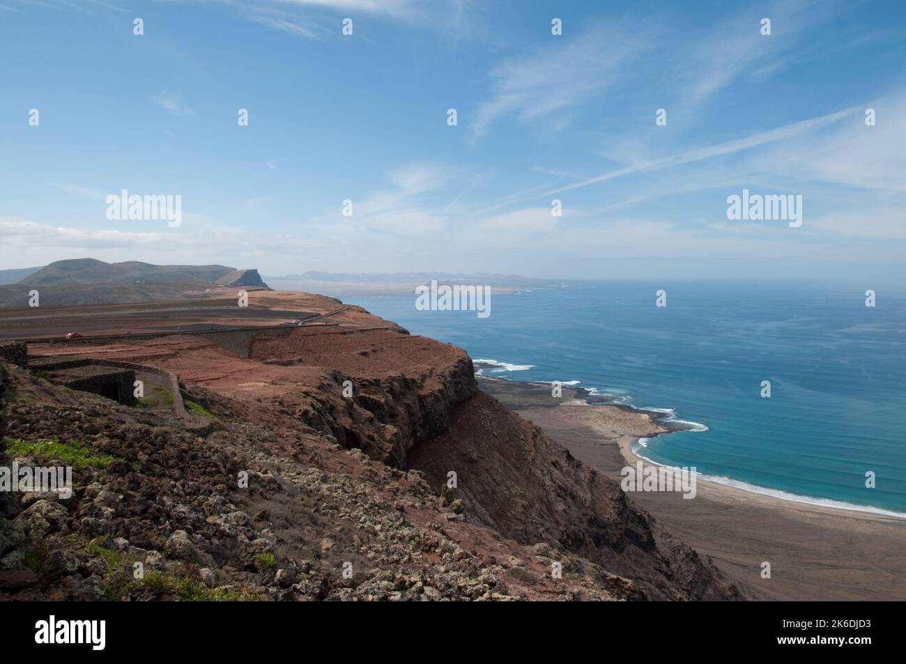 View from Mirador del Rio, Lanzarote, Canary Islands. This viewpoint ...