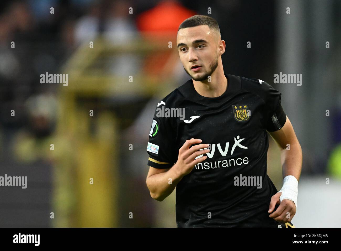BRUSSELS - Zeno Debast of RSC Anderlecht during the UEFA Conference League match between RSC ...