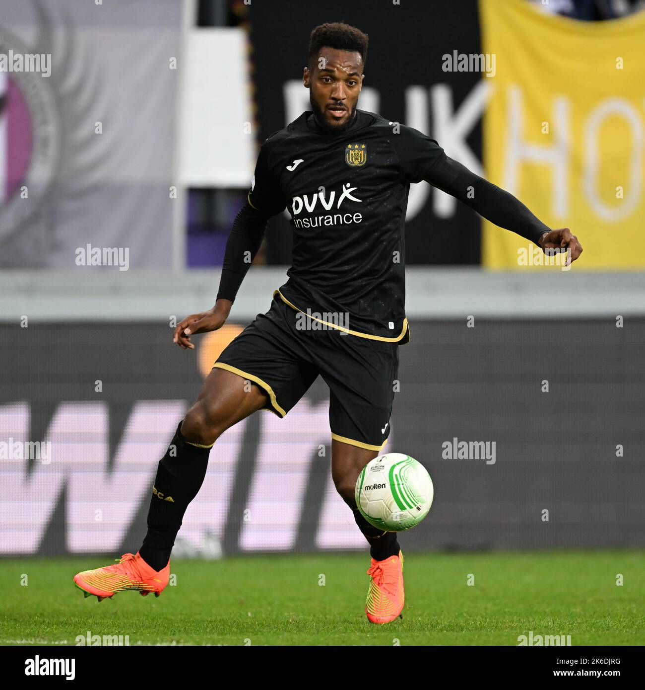 BRUSSELS - Hannes Delcroix of RSC Anderlecht during the UEFA Conference ...