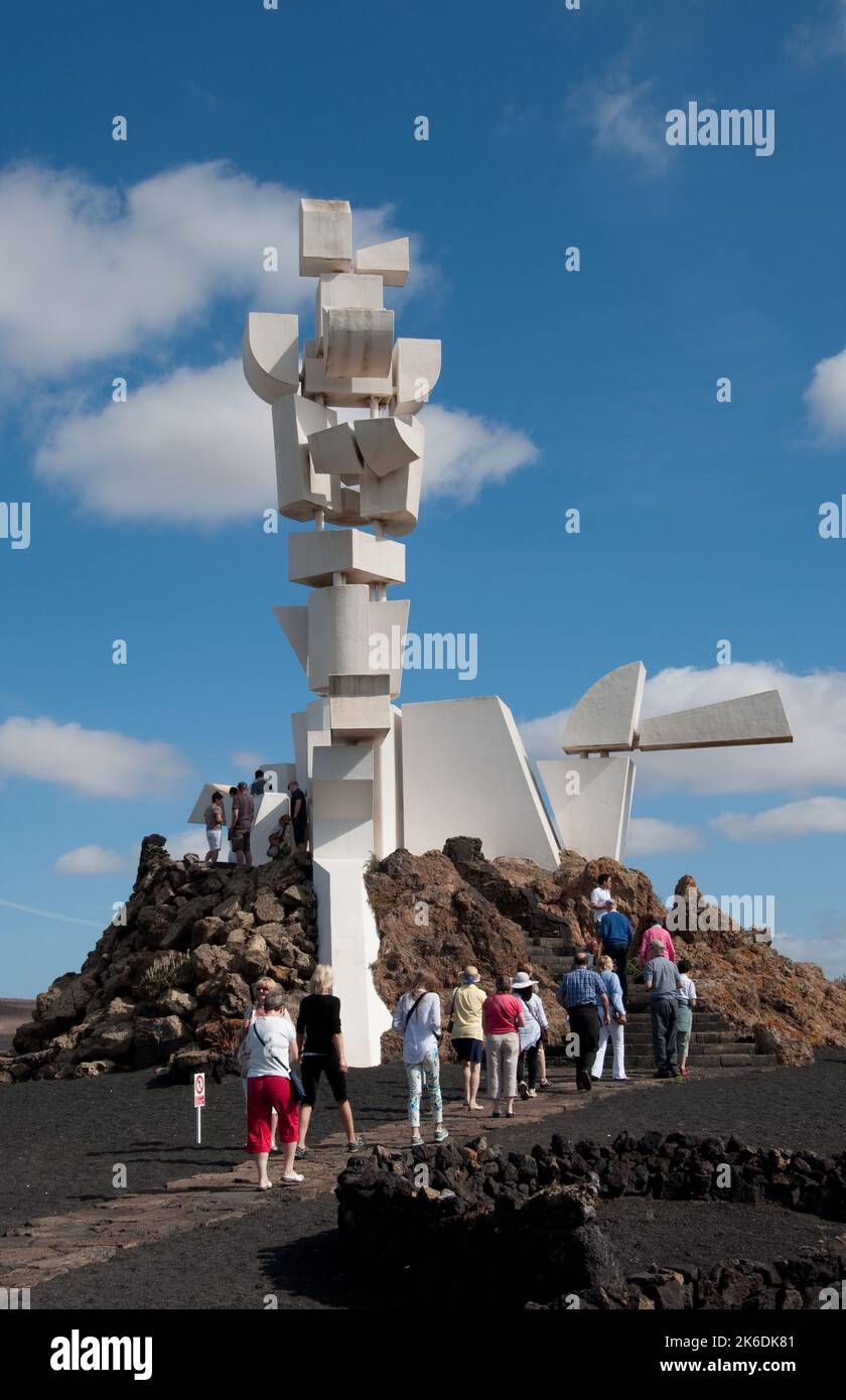 Monument to Farmers (Cesar Manrique), San Bartolome, Lanzarote, Canary ...
