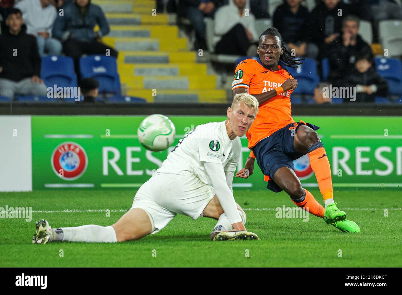 ISTANBUL, TURKIYE - OCTOBER 13: Bertrand Traore of Basaksehir FK during ...