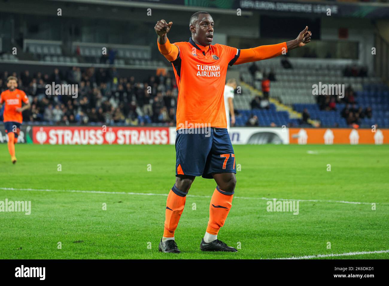 ISTANBUL, TURKIYE - OCTOBER 13: Stefano Okaka of Basaksehir FK ...