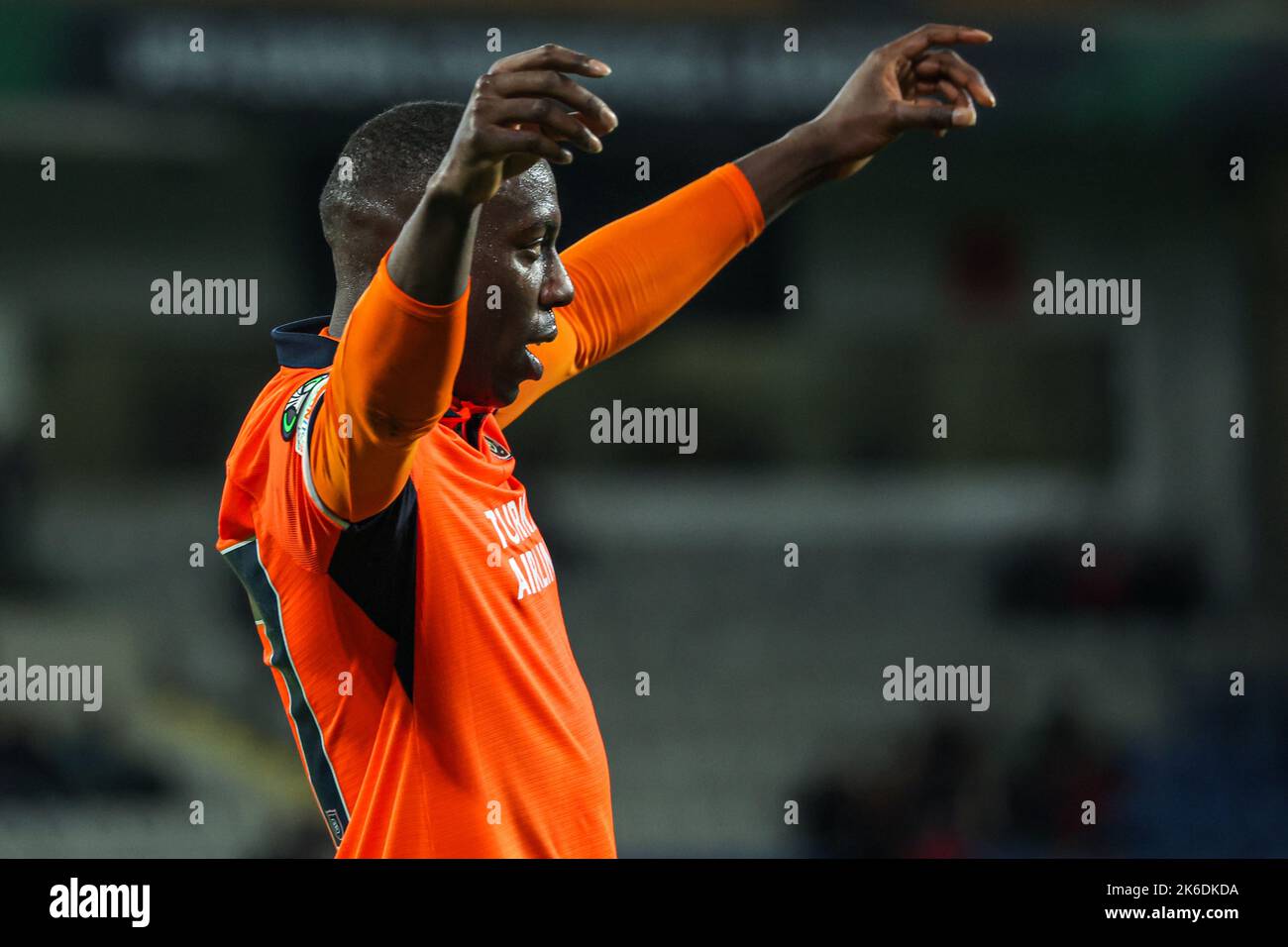 ISTANBUL, TURKIYE - OCTOBER 13: Stefano Okaka of Basaksehir FK ...