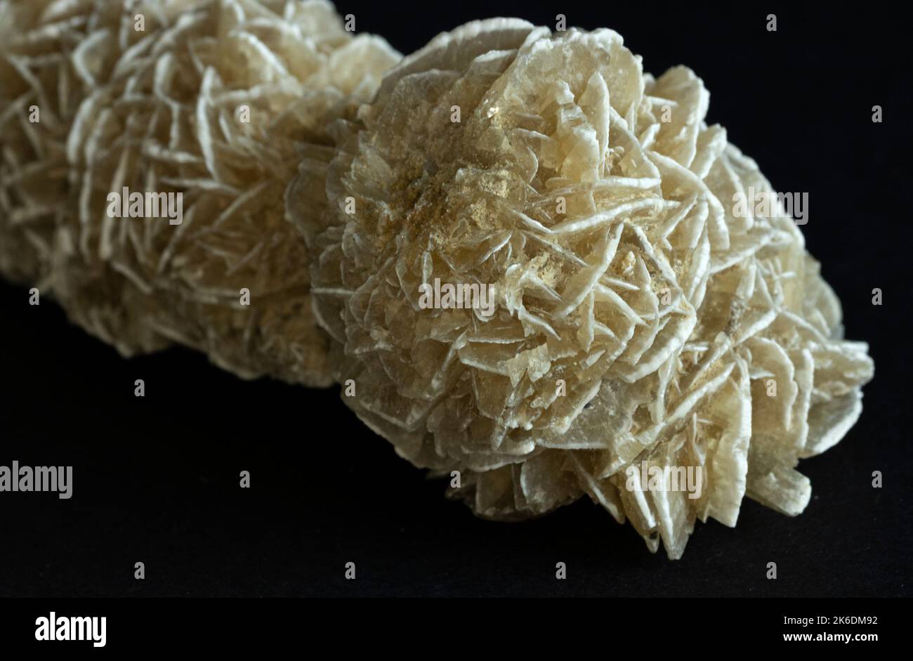 Flat Calcite crystals form in dry semi-desert and saline conditions and ...