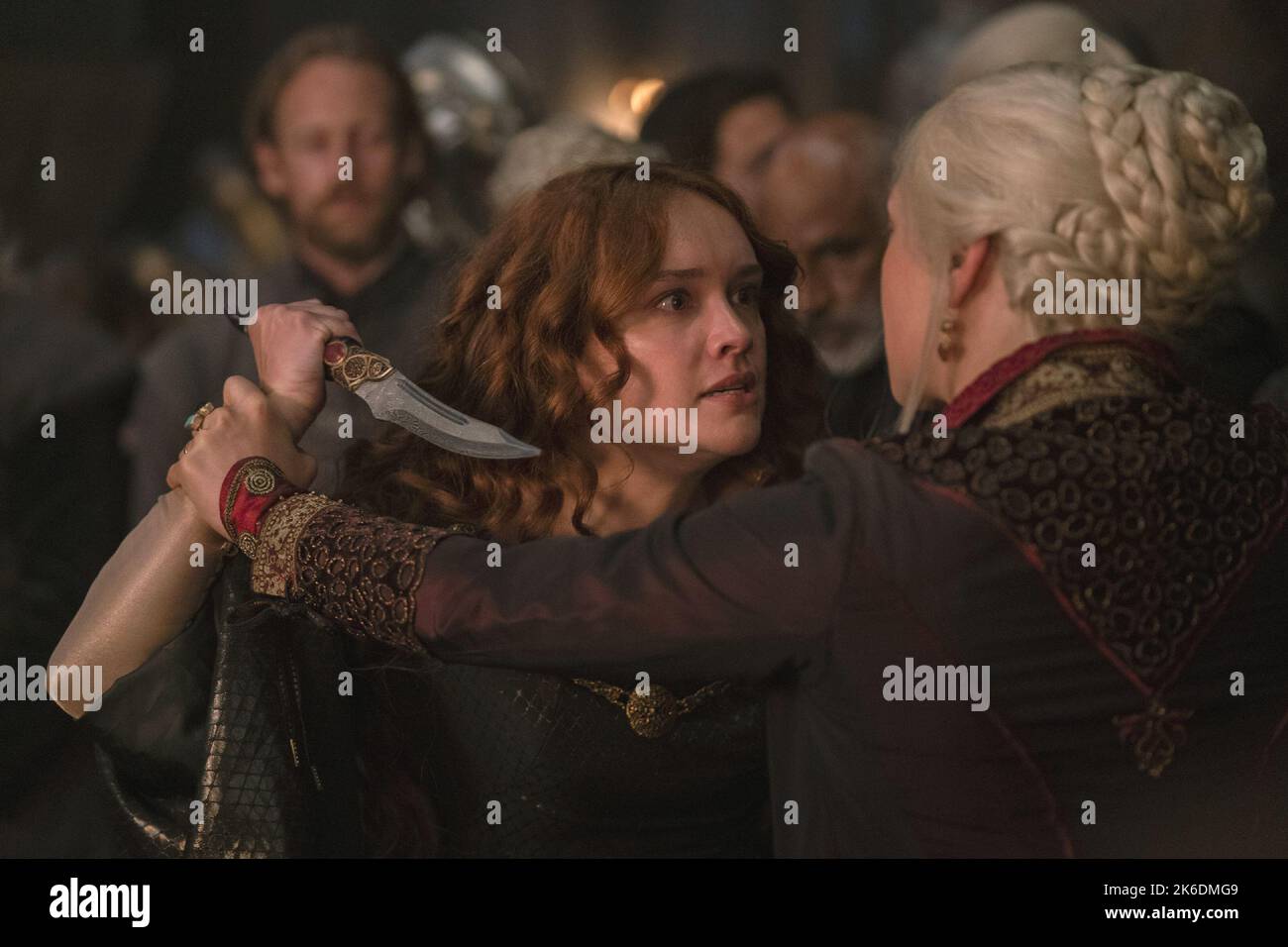 Olivia Cooke, Emma D'Arcy, "House of the Dragon" (2022). Photo credit: HBO Max/THA Stock Photo ...