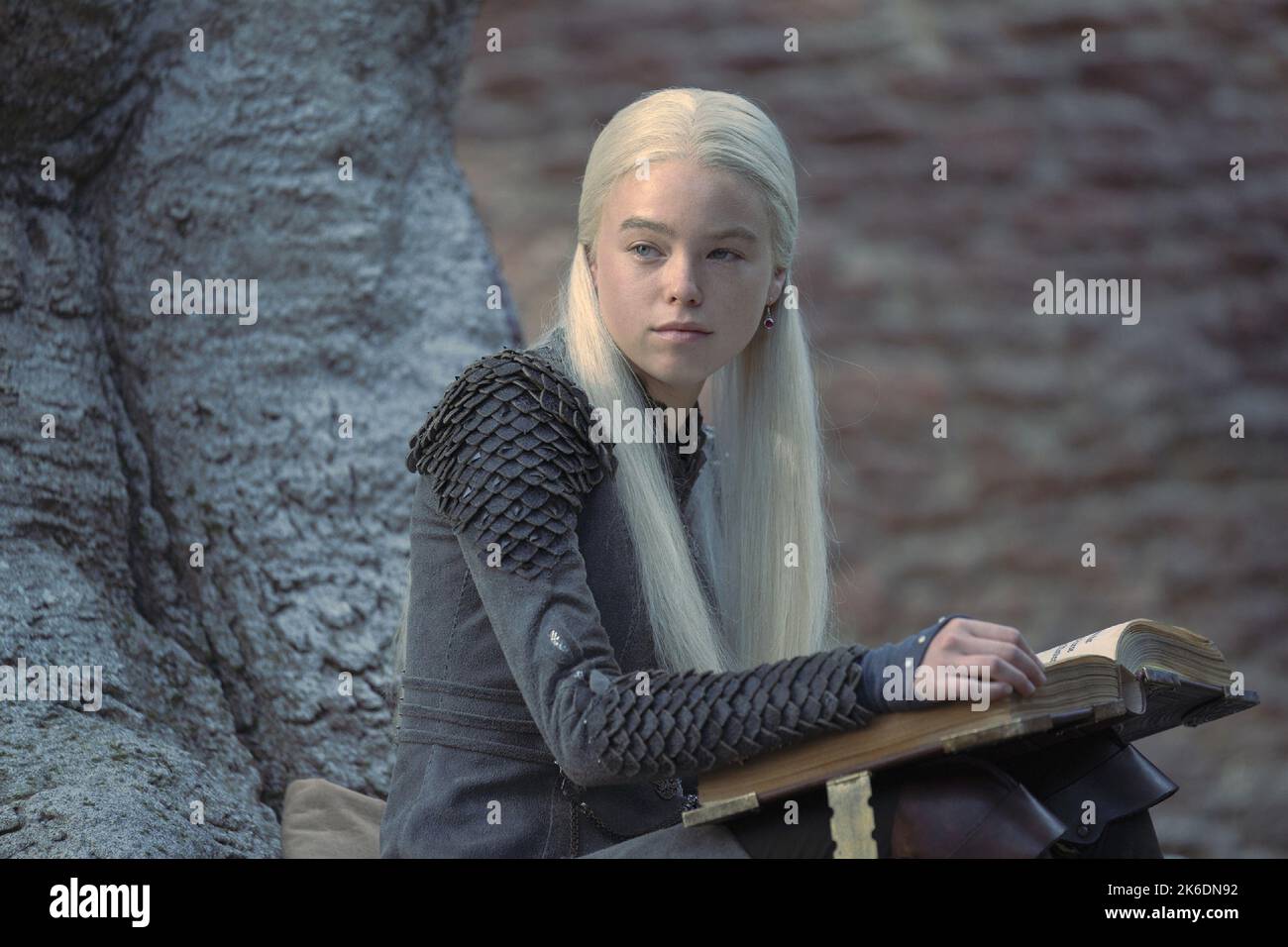 Milly Alcock, "House of the Dragon" (2022). Photo credit: HBO Max/THA ...