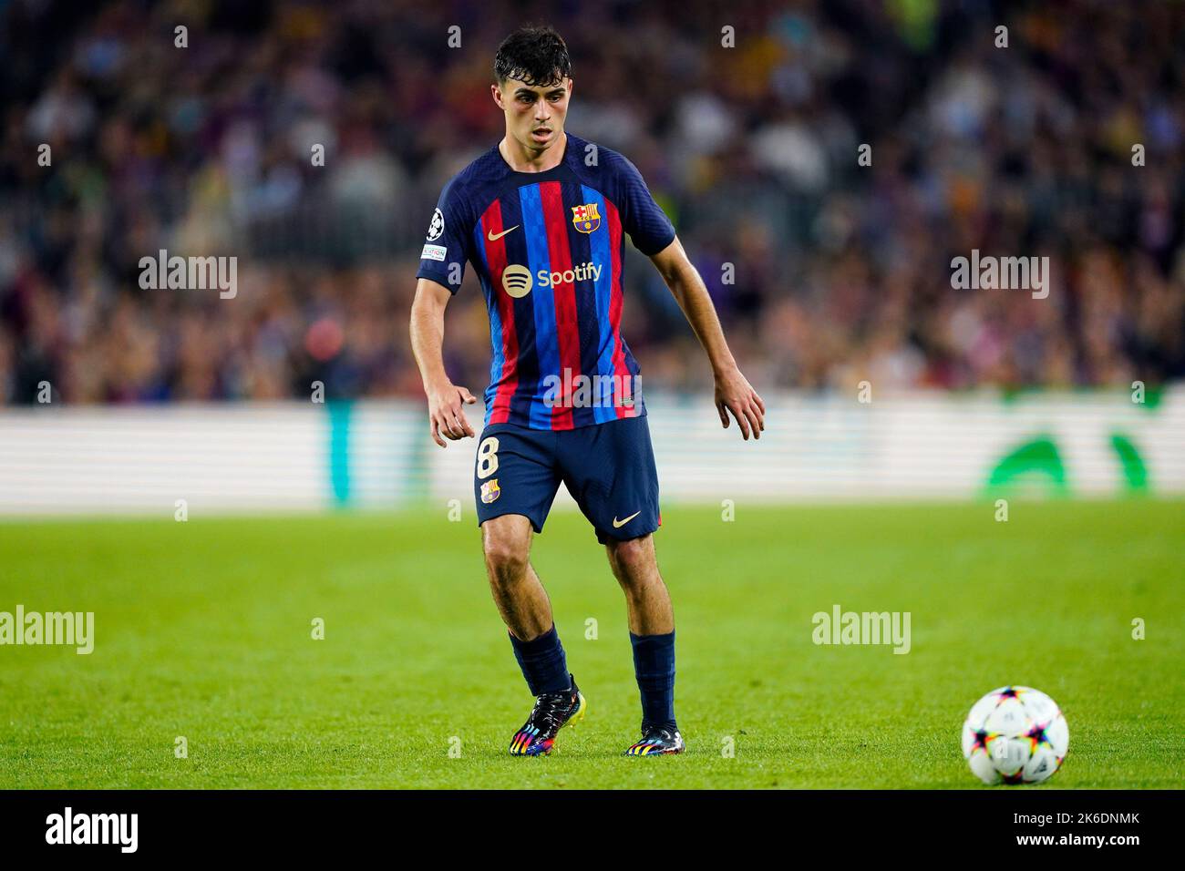 Barcelona, Spain. October 12, 2022, Pedro Gonzalez Pedri of FC ...