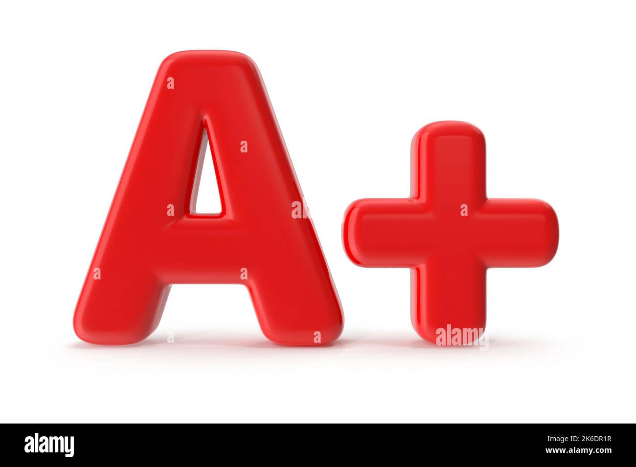 A Plus Symbol , This is a 3d rendered computer generated image ...