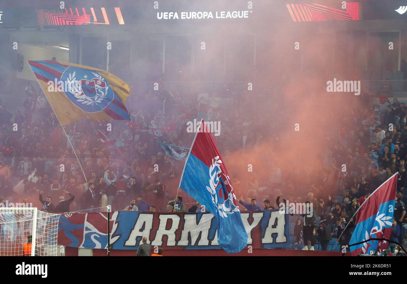 Trabzonspor fans hi-res stock photography and images - Alamy
