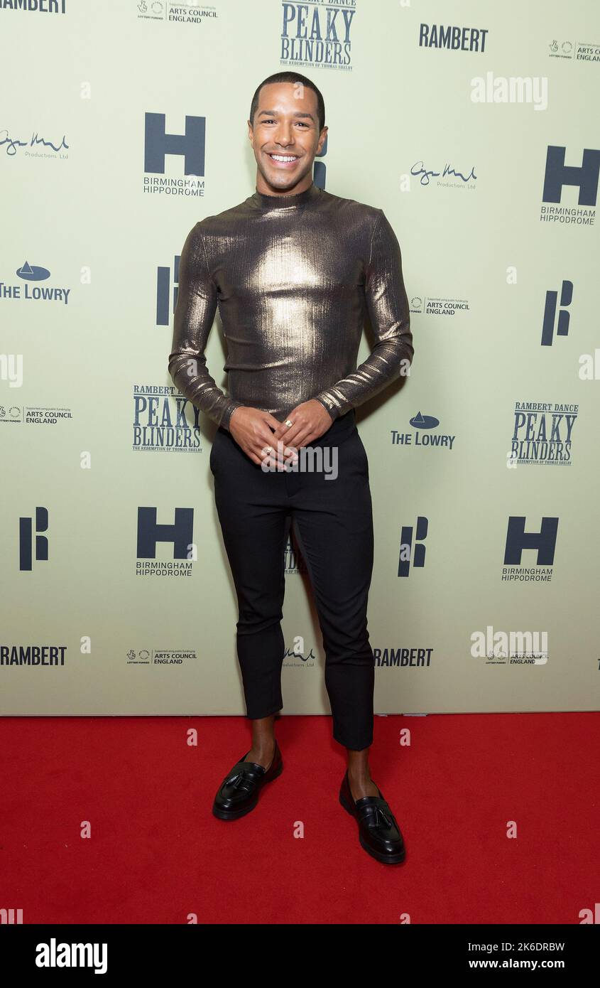 Michael Gunning attending the opening night of Rambert's Peaky Blinders ...