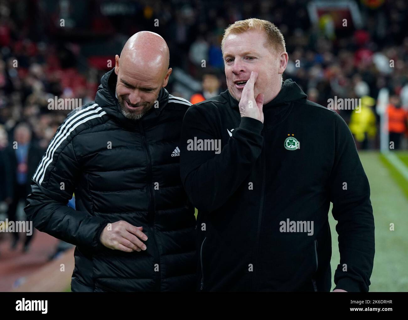 Manchester, England, 12th October 2022. Erik ten Hag manager of ...