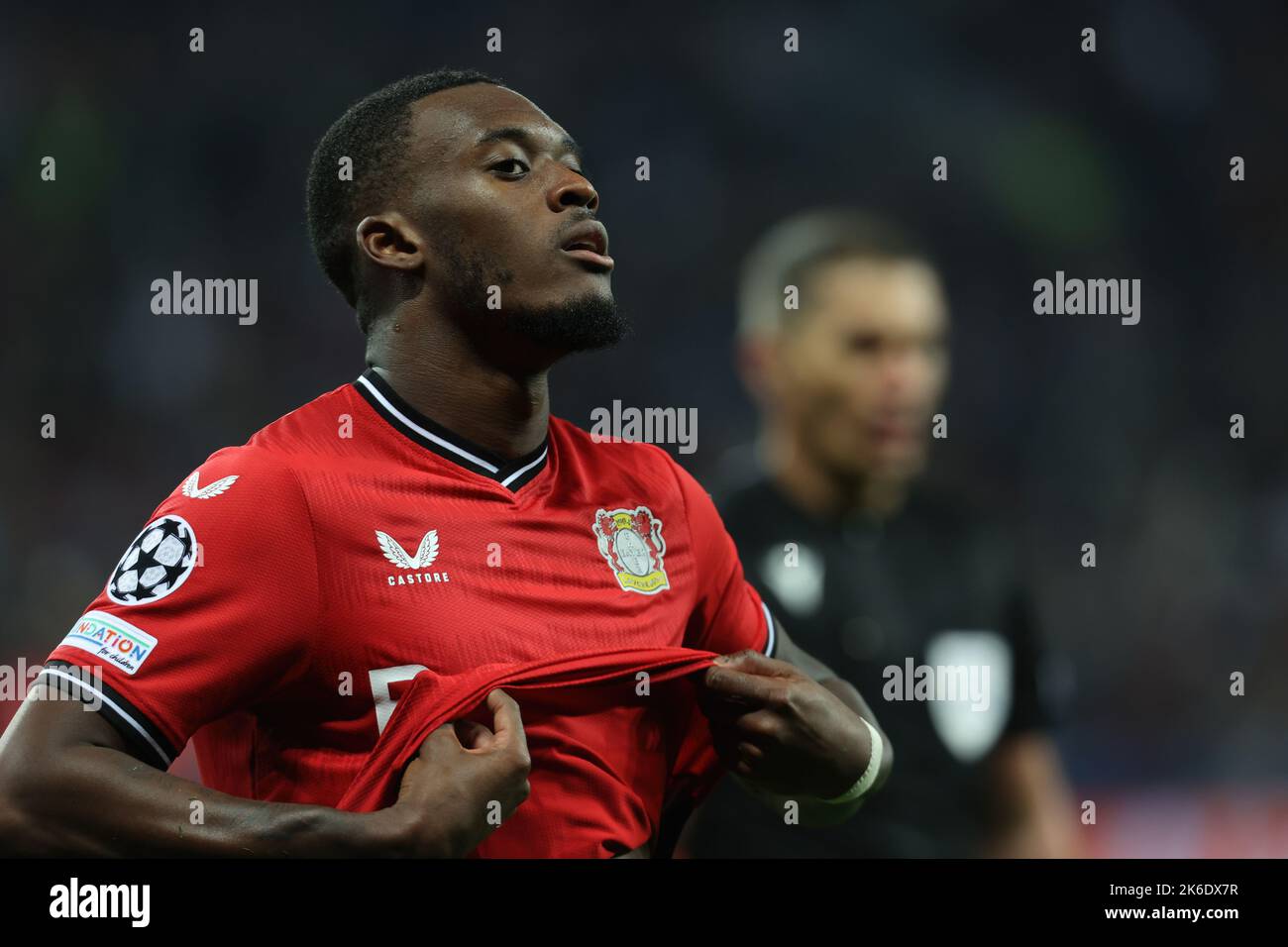 Leverkusen, Germany. 12th Oct, 2022. Callum James Hudson-Odoi (Bayer ...