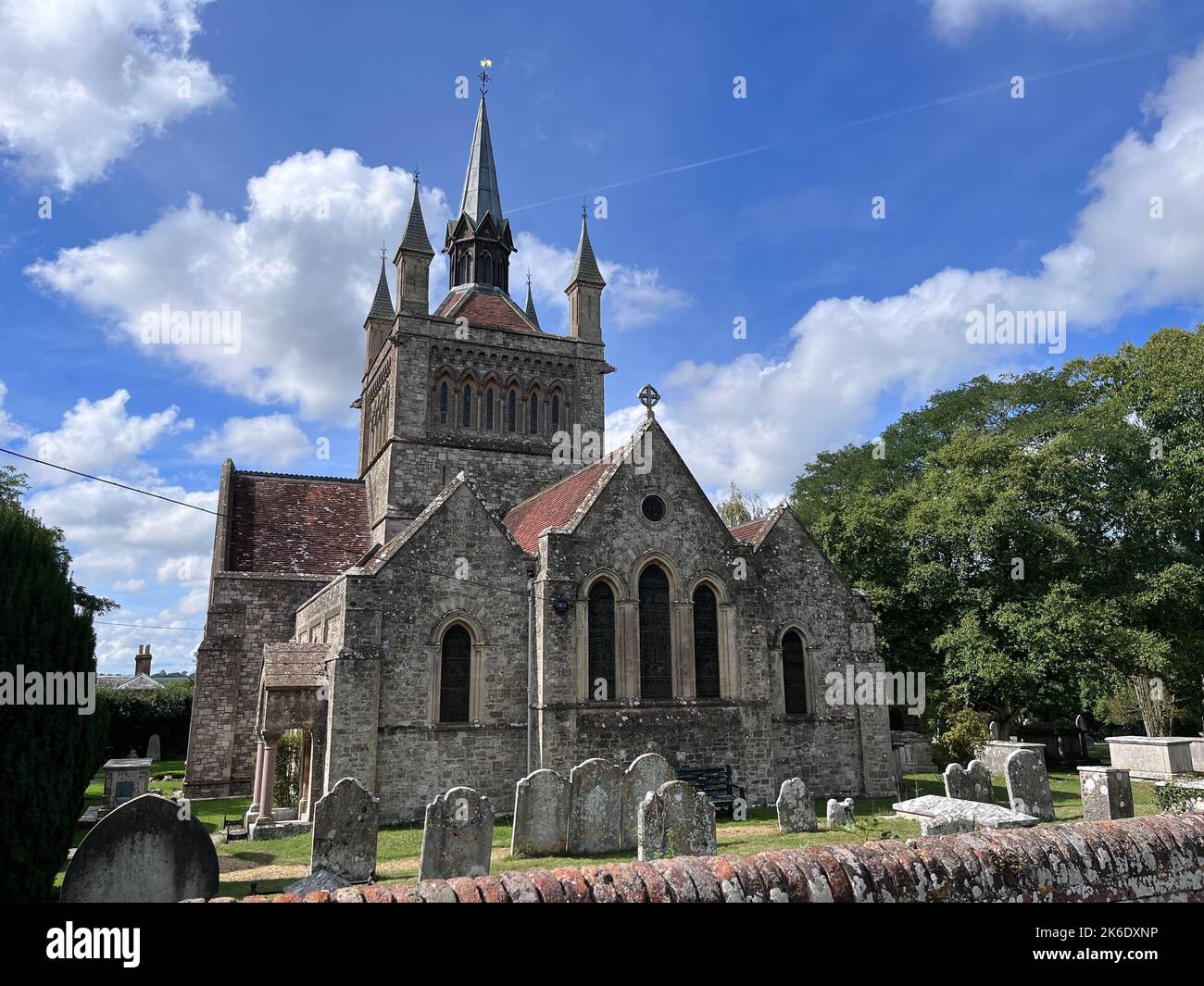 A view of the St. Mildred's Church in Whippingham Stock Photo - Alamy