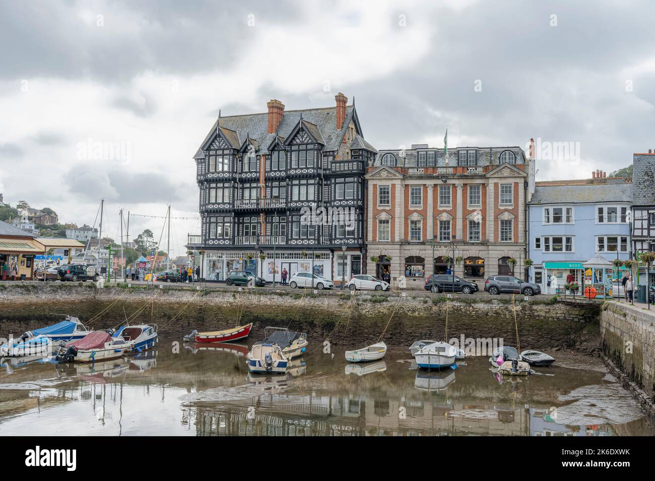 Old House in Dartmouth Devon Stock Photo - Alamy
