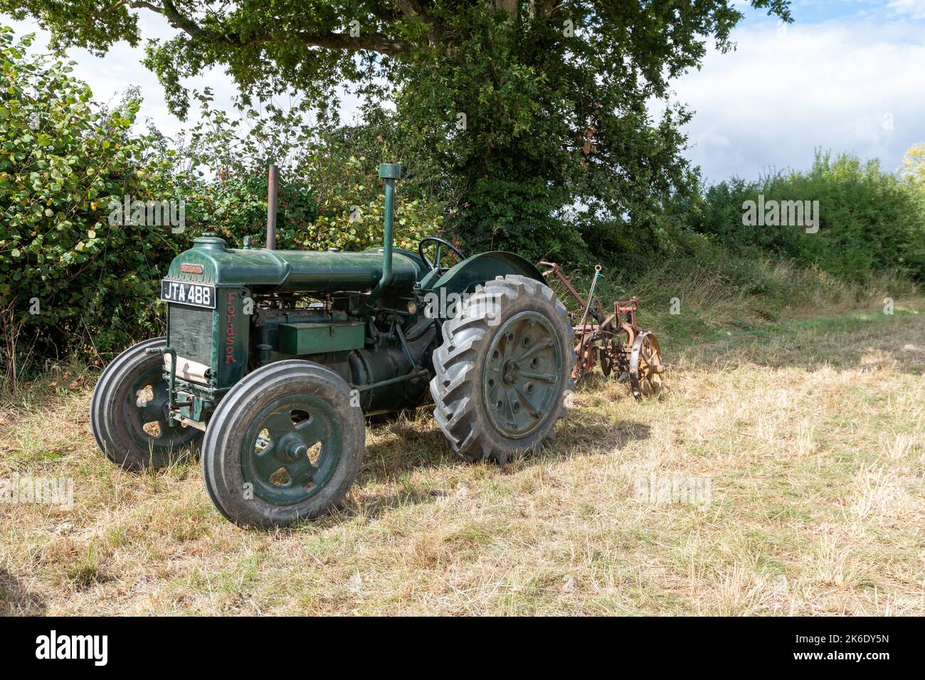 Ilminster.Somerset.United Kingdom.August 21st 2022.A green standard ...