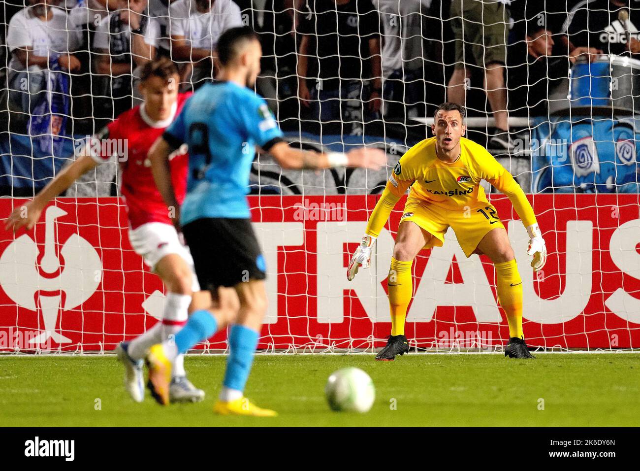 LIMASSOL - AZ goalkeeper Hobie Verhulst during the UEFA Conference ...