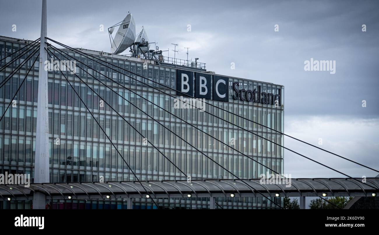 BBC Scotland Studios and headquarter in Glasgow - GLASGOW, SCOTLAND ...
