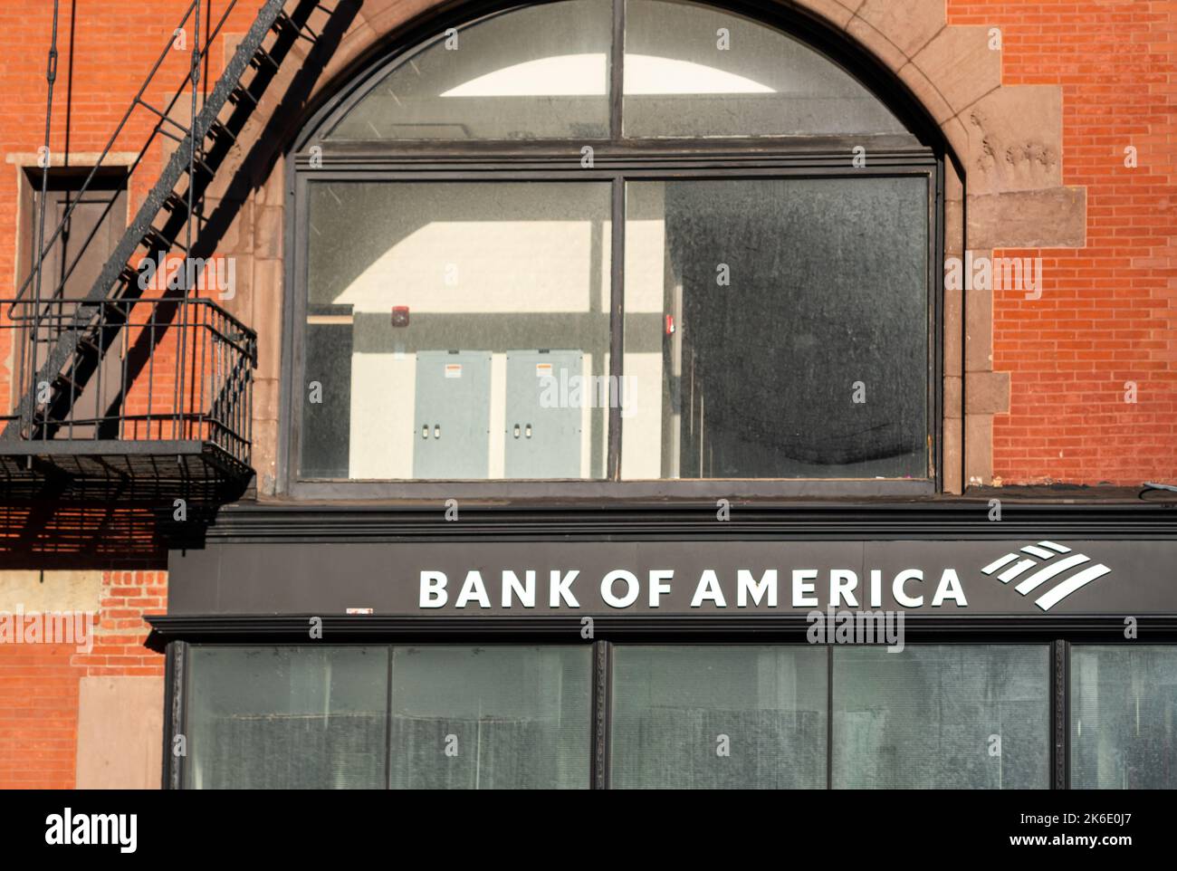 New York City, United States - September 18, 2022. Bank of America ...