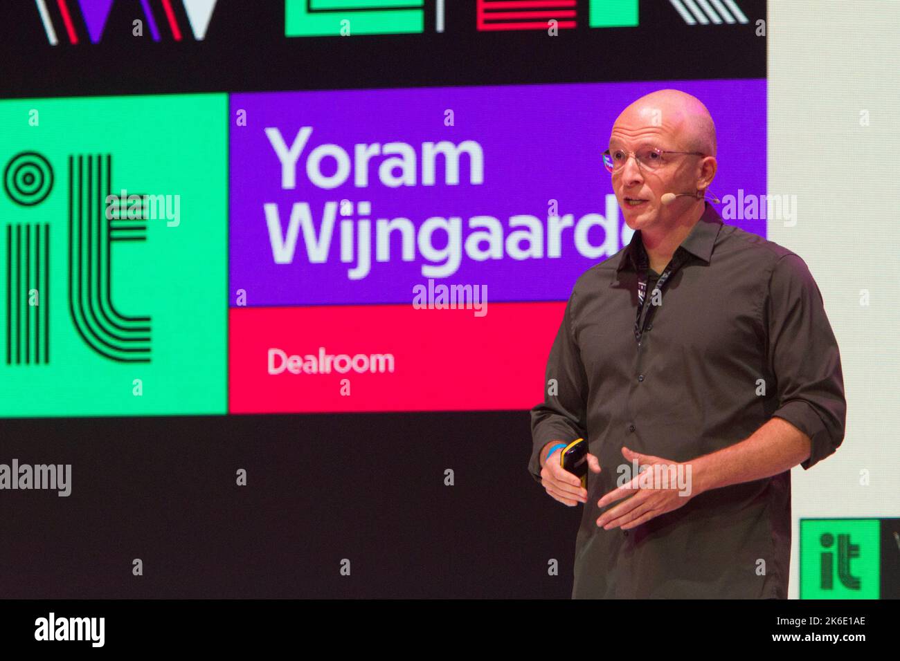 Torino, Italy. 30th September 2022. Yoram Wijngaarde, founder of ...