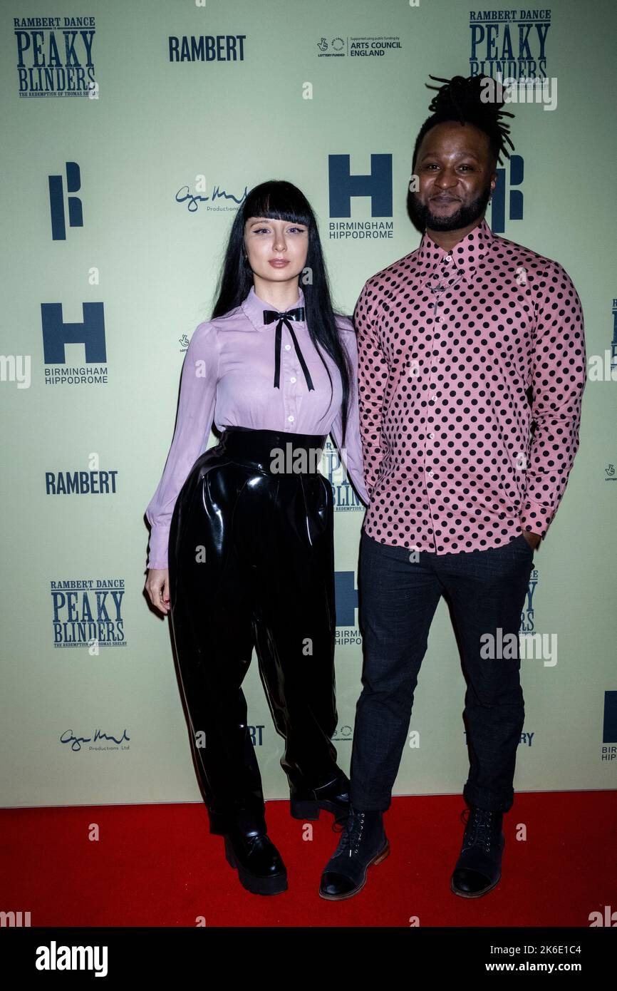 London, UK. 13 October 2022. Nange Magro and Roman GianArthur at the ...