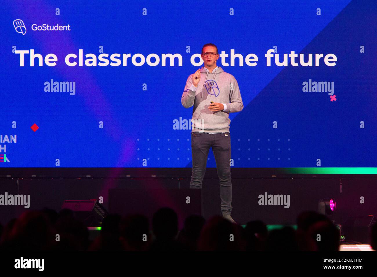 Torino, Italy. 30th September 2022. Felix Ohswald, CEO and founder of ...